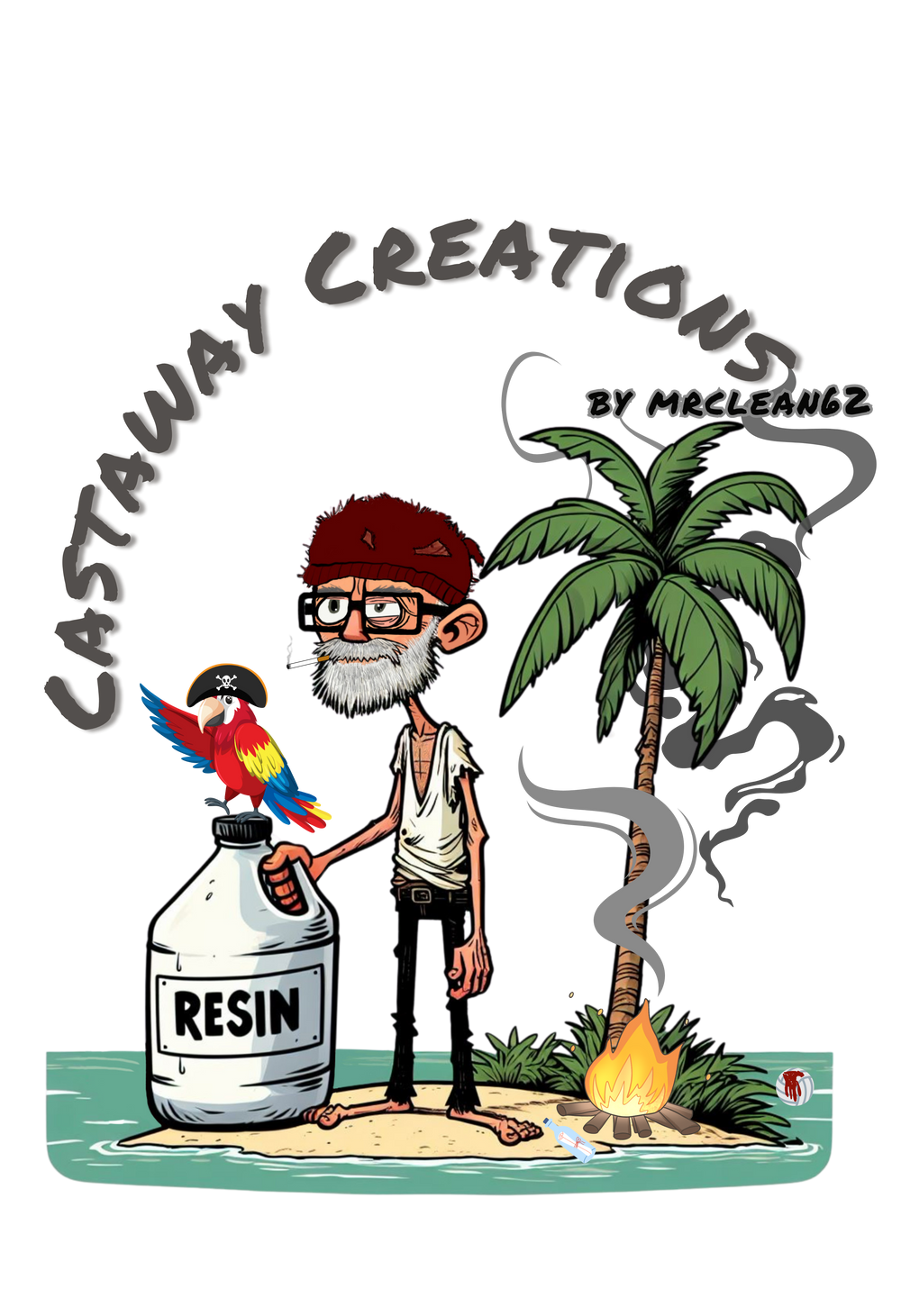 Castaway Creations Resin Pen Blanks and Knife Scales