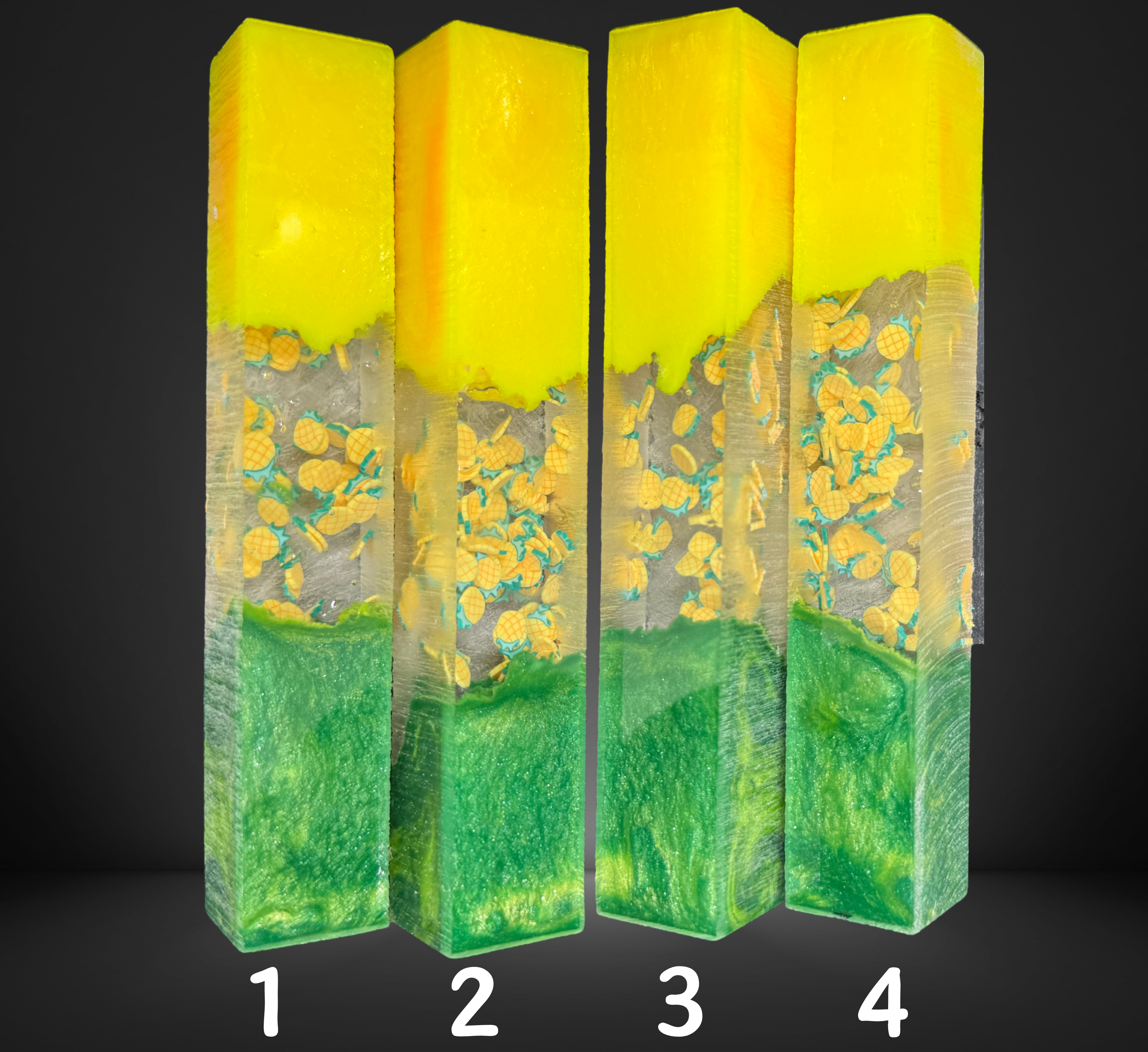 Pineapple Charmed Series Pen Blank – Castaway Creations